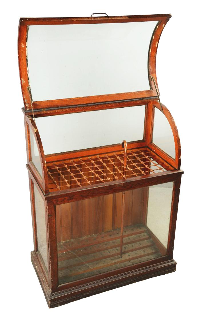 Oscar Onken Co. Cane Display Case.