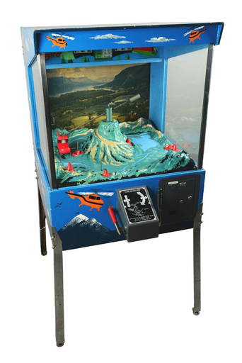 10¢ Midway's Whirly Bird Arcade Machine.