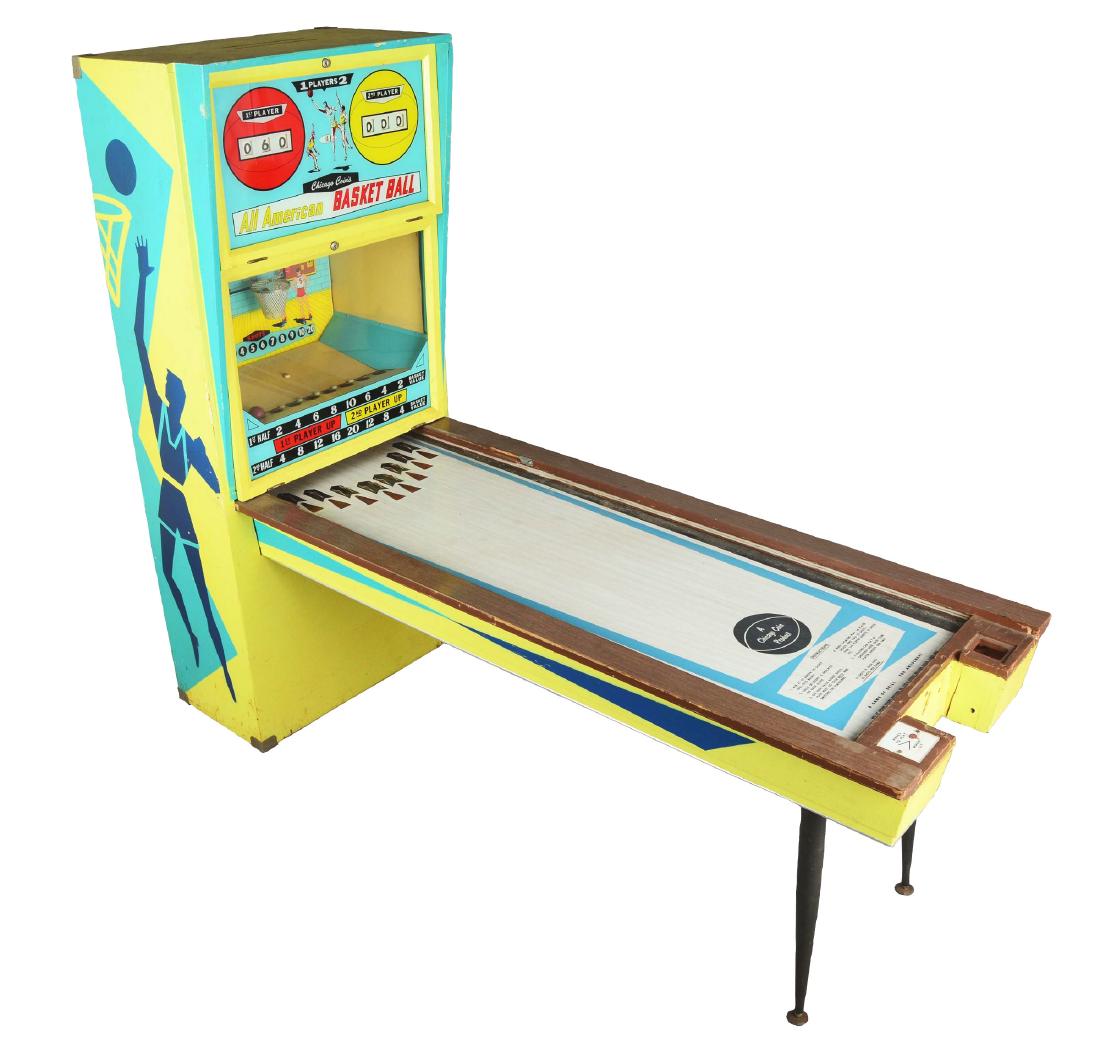 1947 Chicago Coin Basketball Arcade Game - Mar 21, 2021 | Fine Estate ...