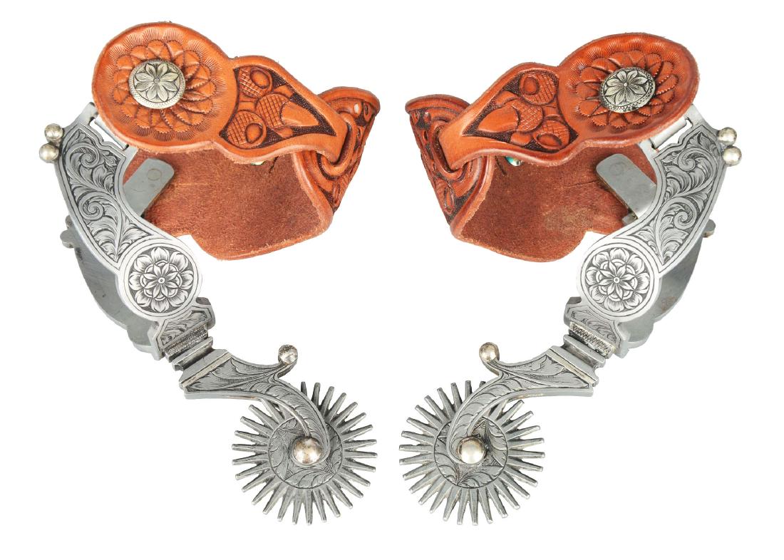 L & M Fully Mounted Spurs.