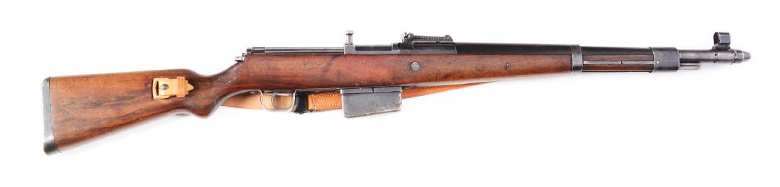 (c) German Wwii Walther G41 Semi Automatic Rifle.