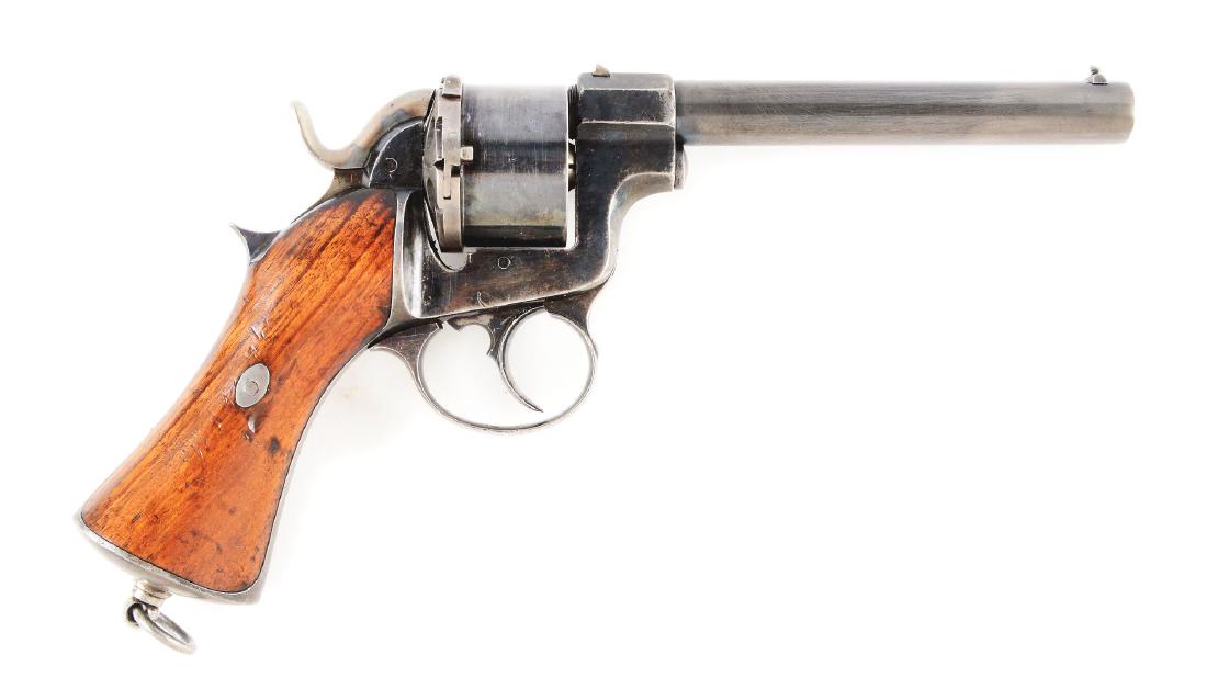 (A) La Raphael Type Double Action Conversion Revolver.