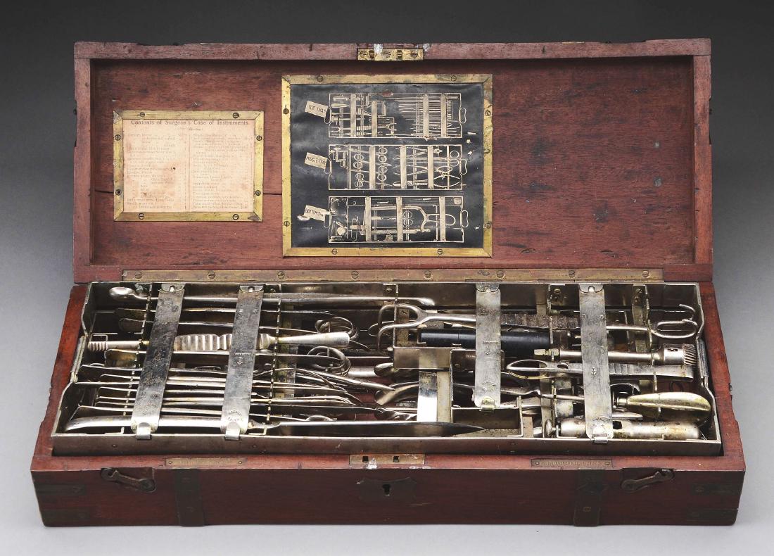 Exceptional Civil War Surgeon's Kit.