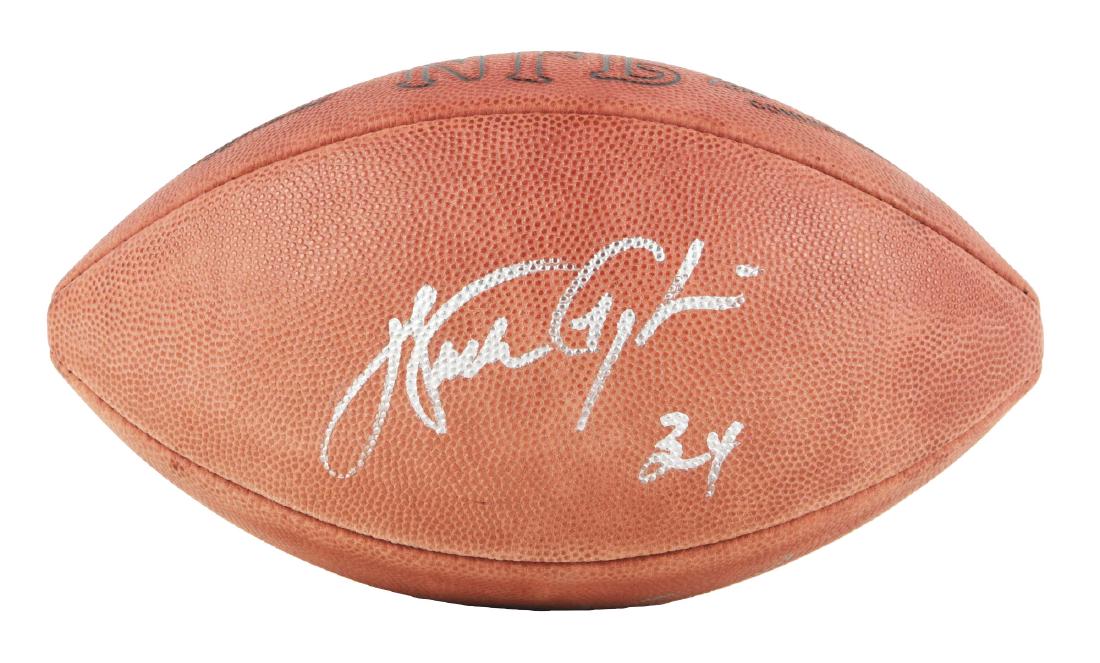 Wilson Official NFL Football Autographed by Walter
