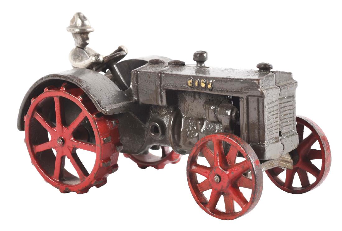 Scarce Cast Iron Vindex Model L Case Tractor.