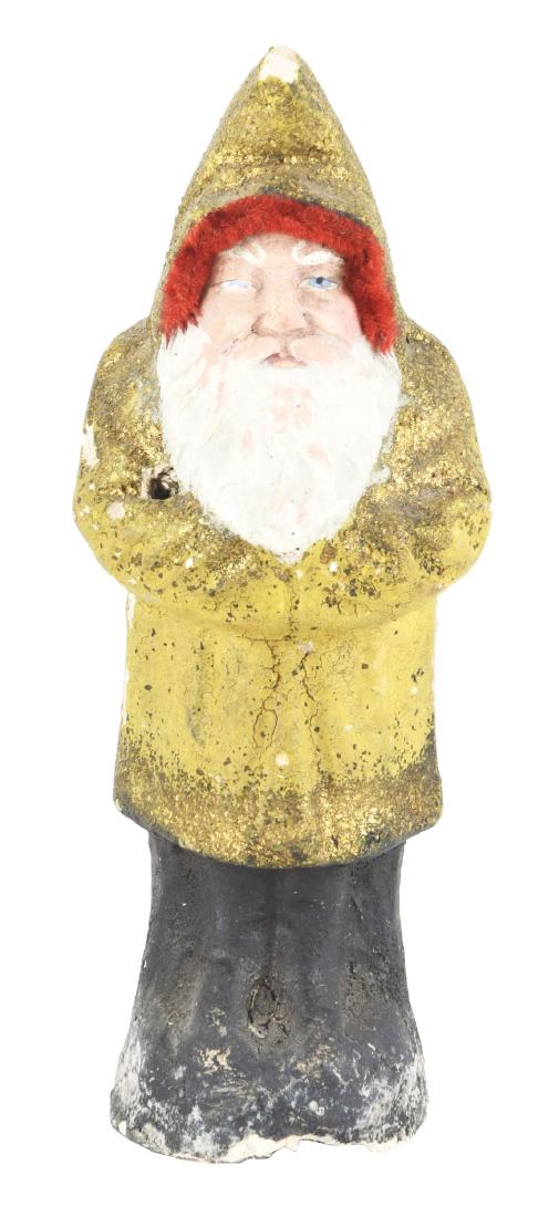 Vintage Paper Mache Santa Claus Belsnickel.