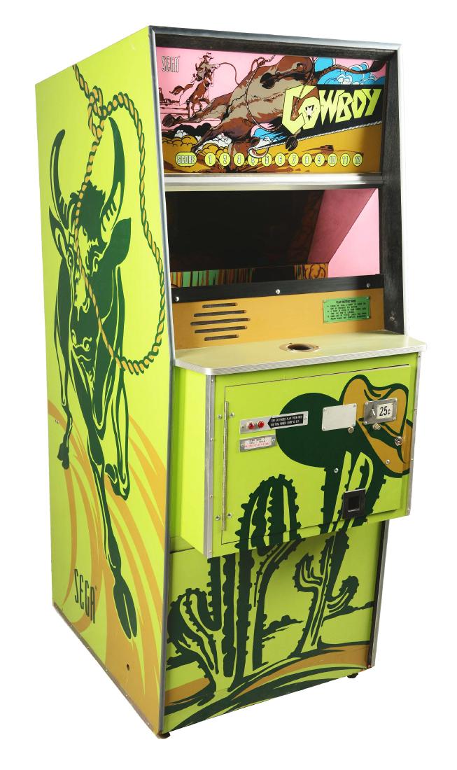25¢ SEGA Cowboy Arcade Machine.
