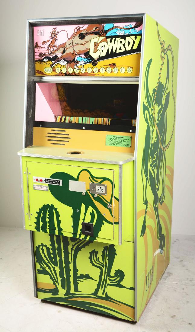25¢ SEGA Cowboy Arcade Machine.