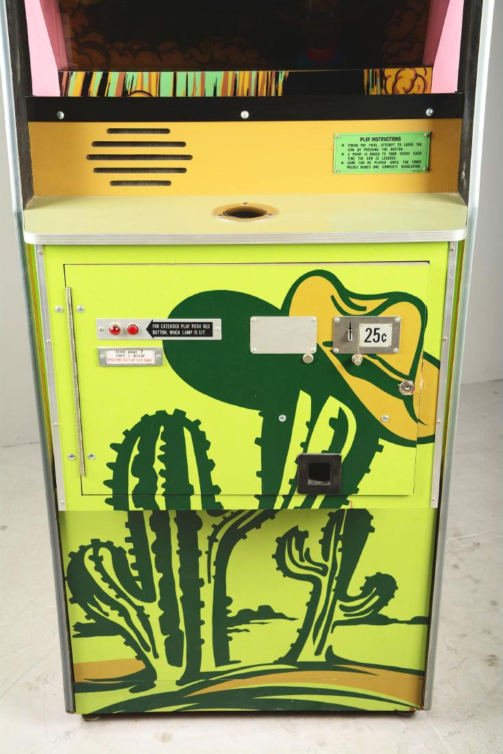25¢ SEGA Cowboy Arcade Machine.