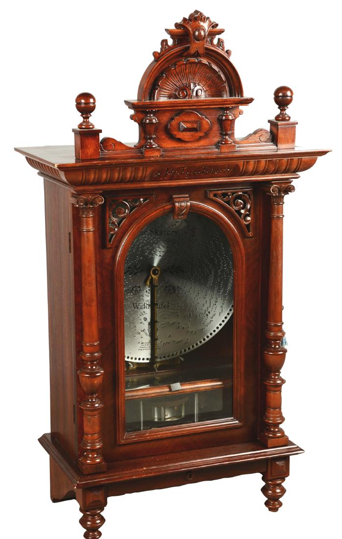 Polyphon Style 104 Upright Music Box.