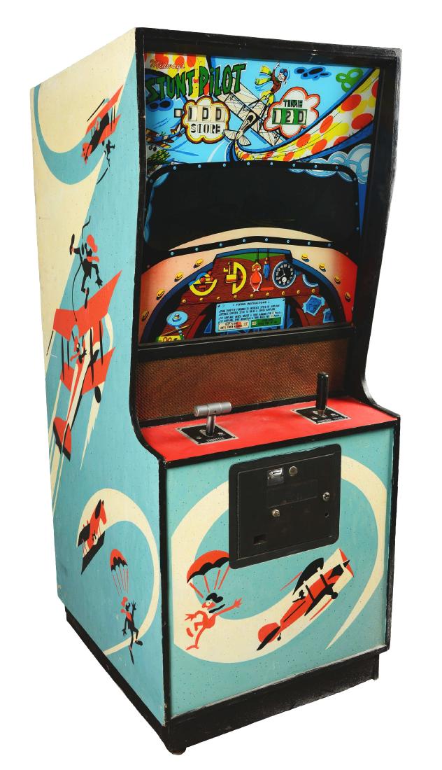 25¢ Midway's Stunt Pilot Arcade Machine.