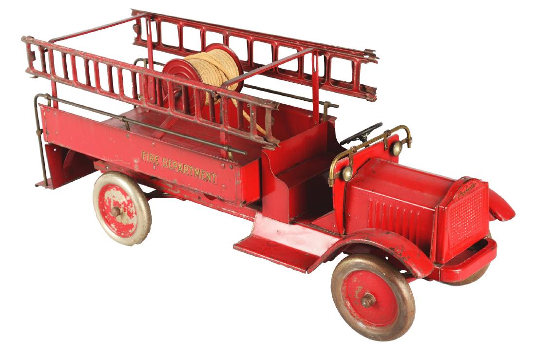 Pressed Steel Keystone Firetruck.