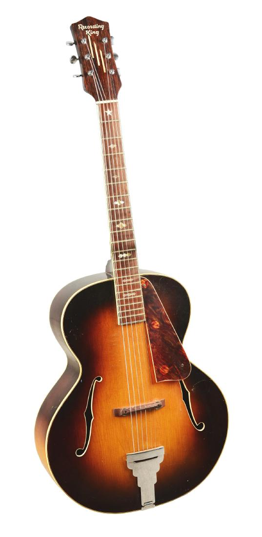 Recording King Acoustic Guitar.