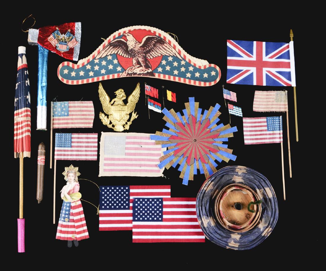 Lot Of 20+: Assorted Patriotic Items