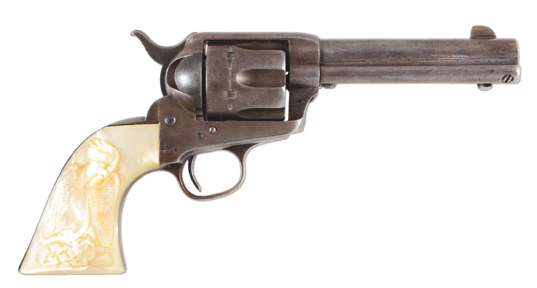 (A) Antique Colt Single Action Army Pearl Handled