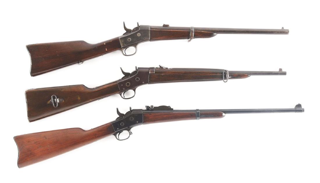 (A+C) Lot of Three: Rolling Block Breech Loading