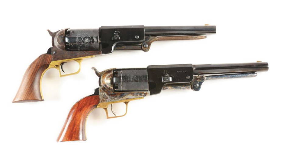 (A) Lot of 2: ASM Colt Walker Reproduction Revolvers. - Nov 02, 2018 ...