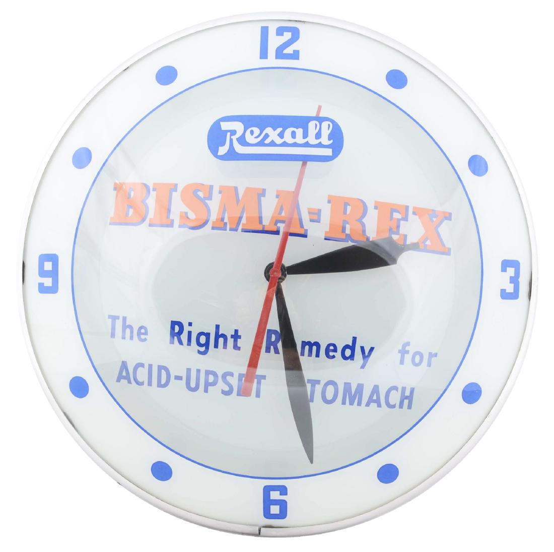 Rexall Double Bubble Advertising Clock.