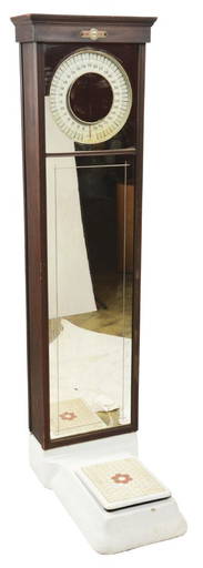 Columbia Weighing Machine Penny Scale.