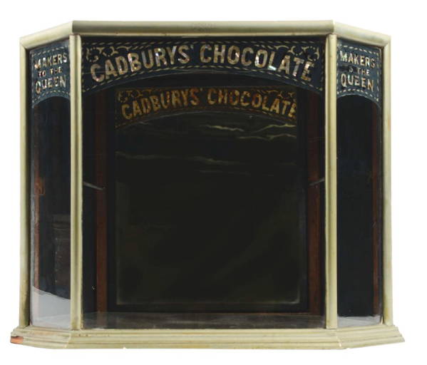 Cadburys' Chocolate Advertising Display Case.