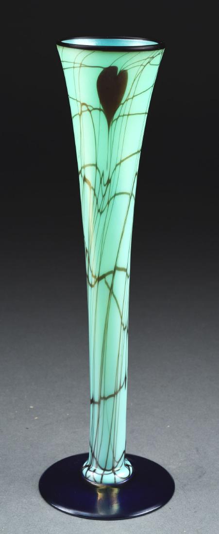 Rare Fenton Hanging Hearts Vase.