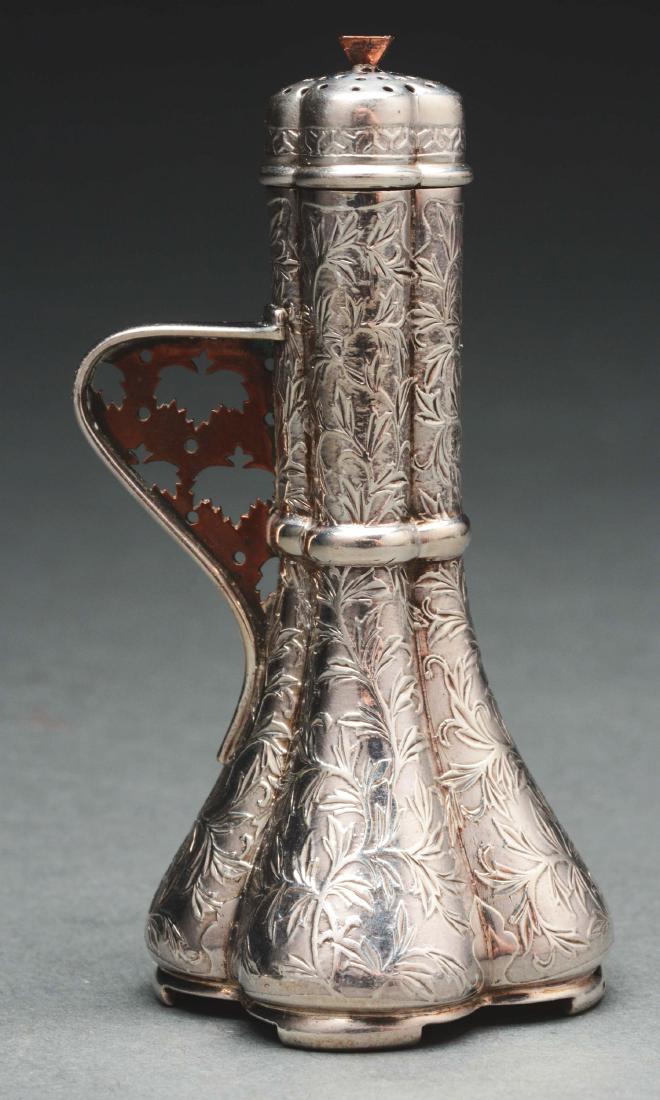 Tiffany Sterling & Copper Pepper Caster.