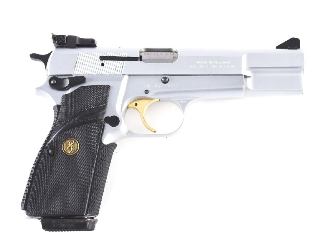 (M) Cased Browning Hi-Power Target Semi-Automatic