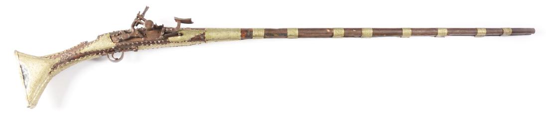 (a) Original 19th Century Moroccan Snaphaunce Musket.