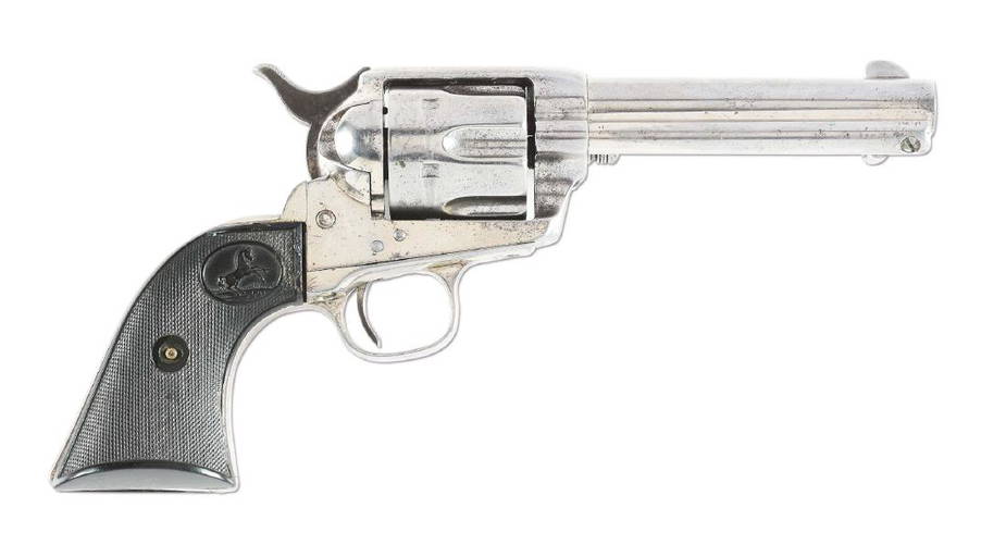 (A) Colt Single Action Army Revolver (1881). - Feb 05, 2019 | Dan ...