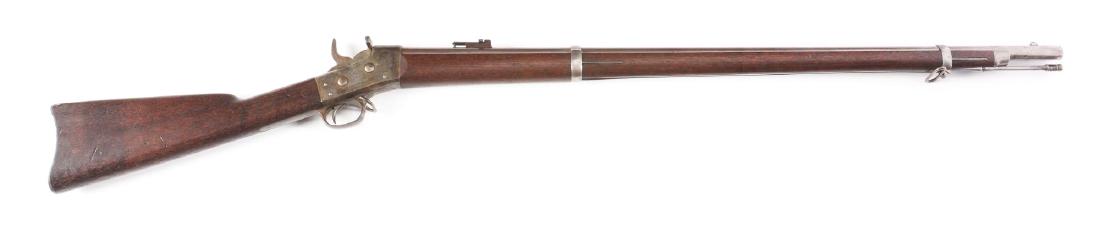 (a) Us Springfield Model 1871 Army Rolling Block Rifle.