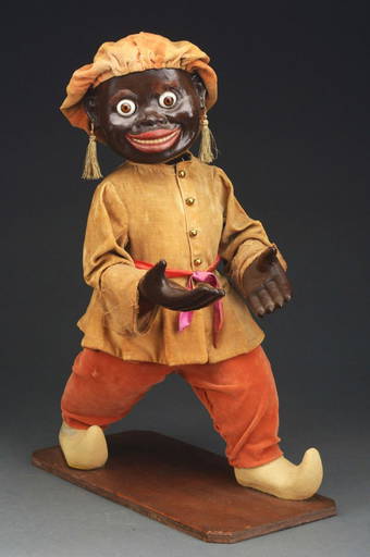 Large Black Clockwork Nodder.