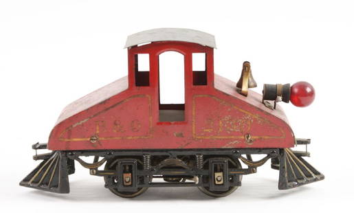 Voltamp Blue 2130 Steeple Cab Train Locomotive.