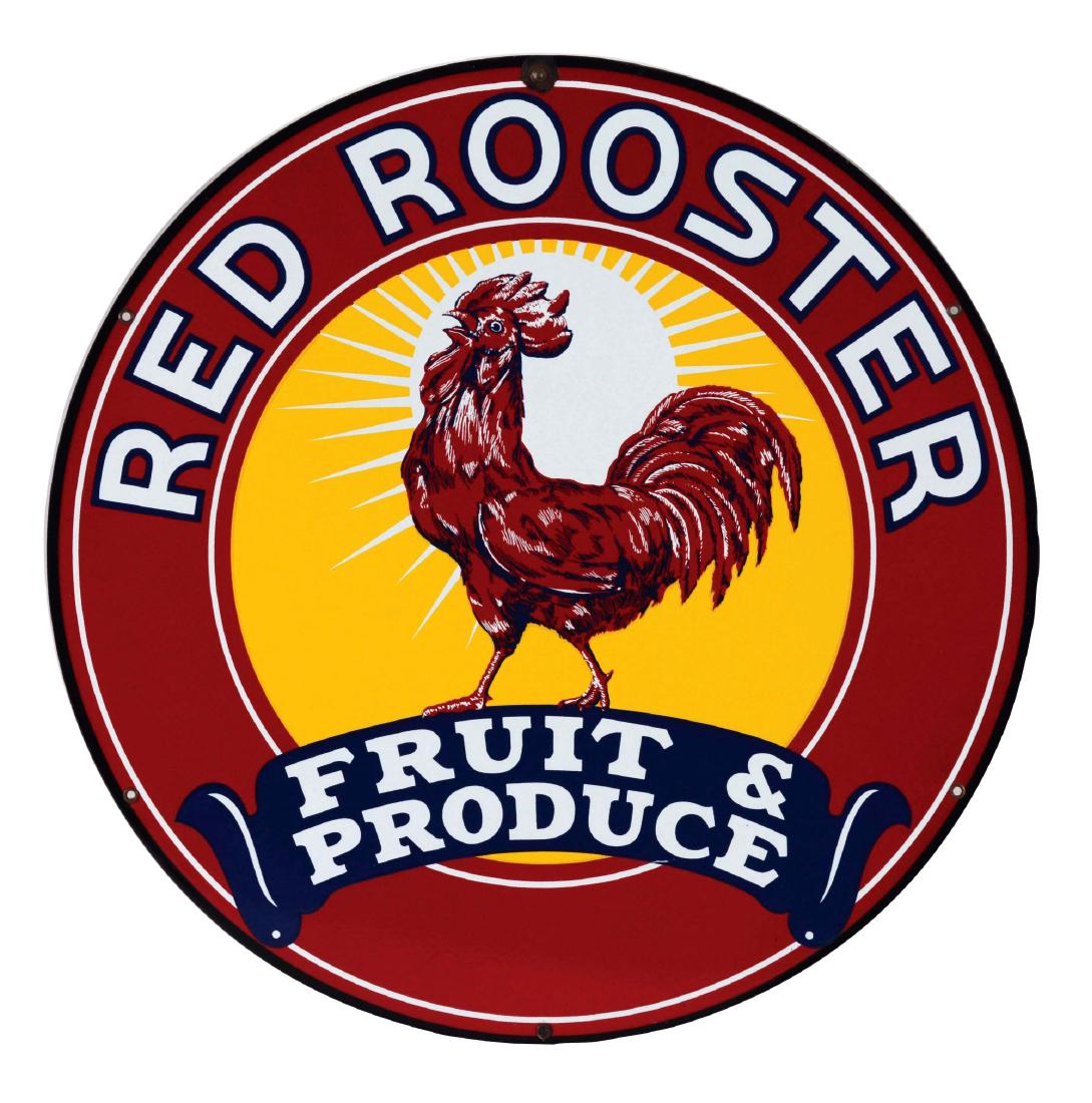 Outstanding Red Rooster Fruit & Produce Porcelain Sign - Apr 03, 2019 ...