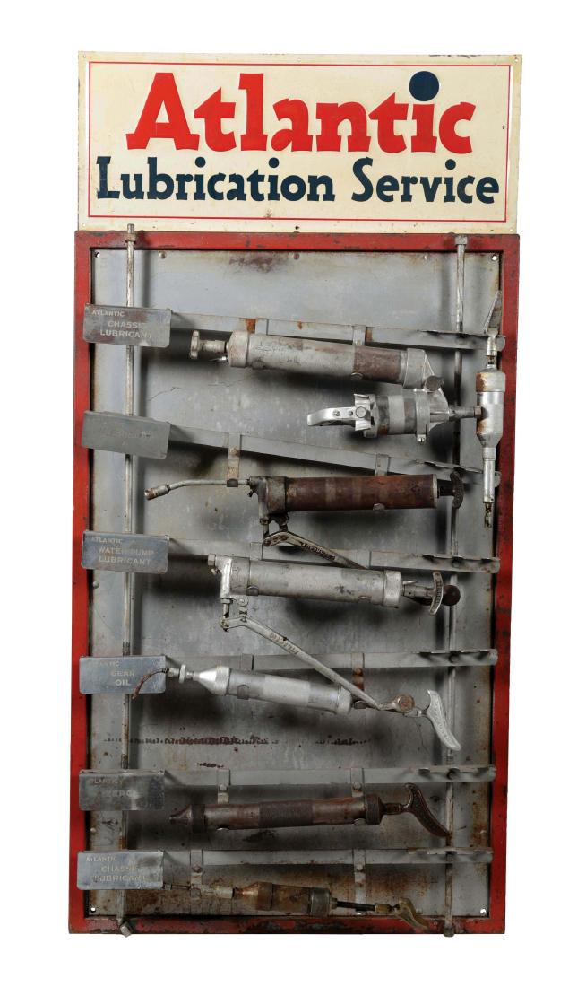 Atlantic Lubrication Service Grease Gun Rack With