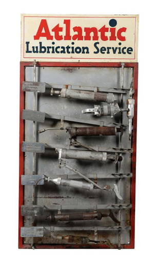 Atlantic Lubrication Service Grease Gun Rack With
