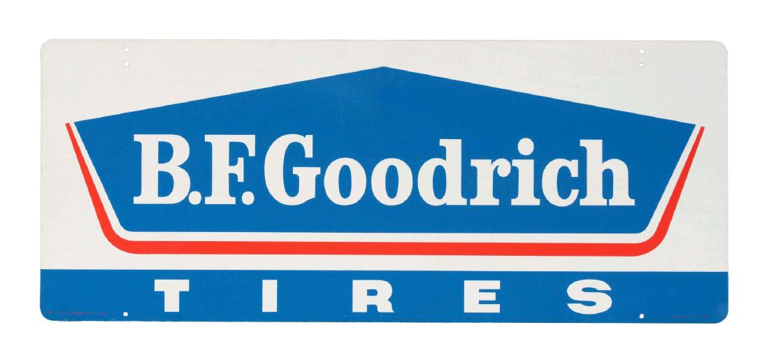 Bf Goodrich Tires Tin Sign.