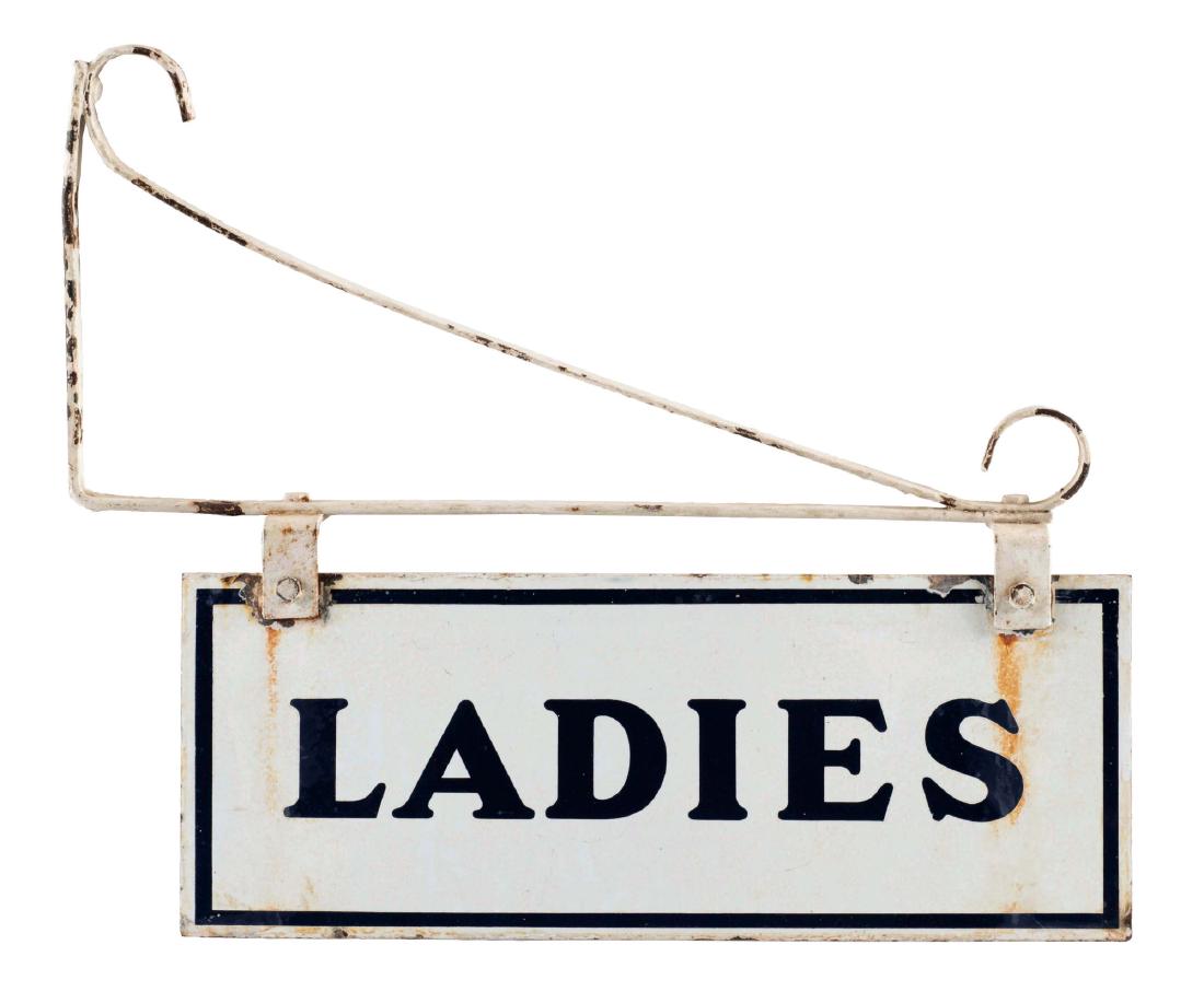 Gulf Gasoline Ladies Rest Room Service Station Sign