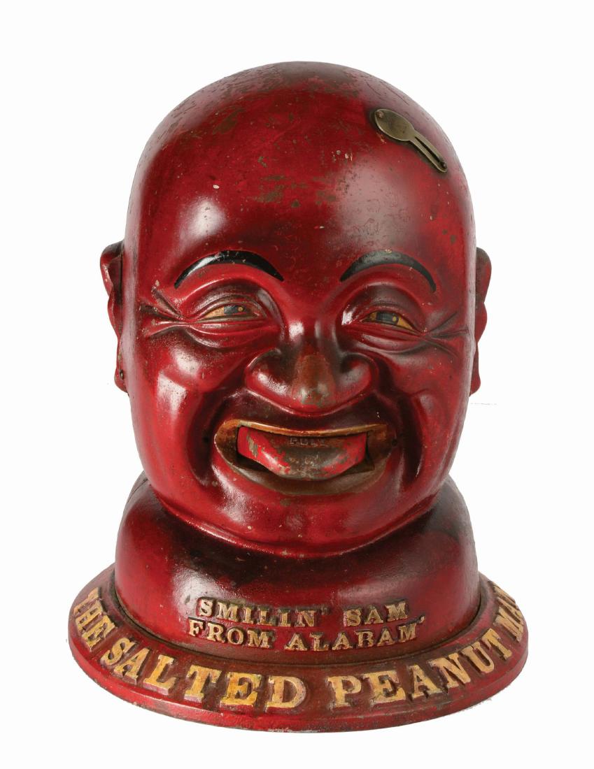 1¢ Smilin' Sam From Alabam' Peanut Vending Machine.