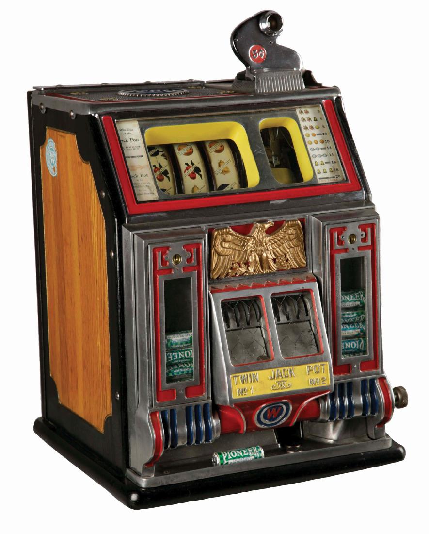 **5¢ Watling Mfg Co. Wonder Vendor Slot Machine.