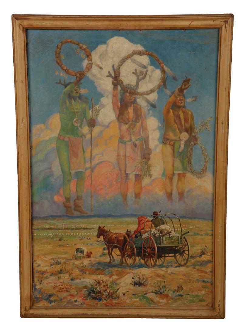 Clarence Ellsworth Painting