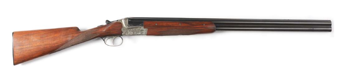 (M) MERKEL MODEL 201 OVER-UNDER EJECTOR SHOTGUN WITH