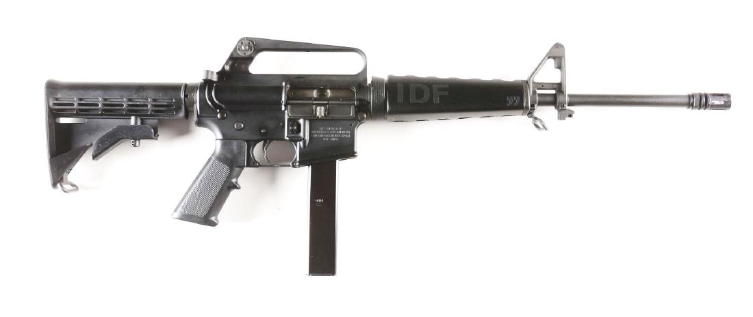 (M) BOXED IDF MARKED COLT AR-15 9MM SEMI-AUTOMATIC