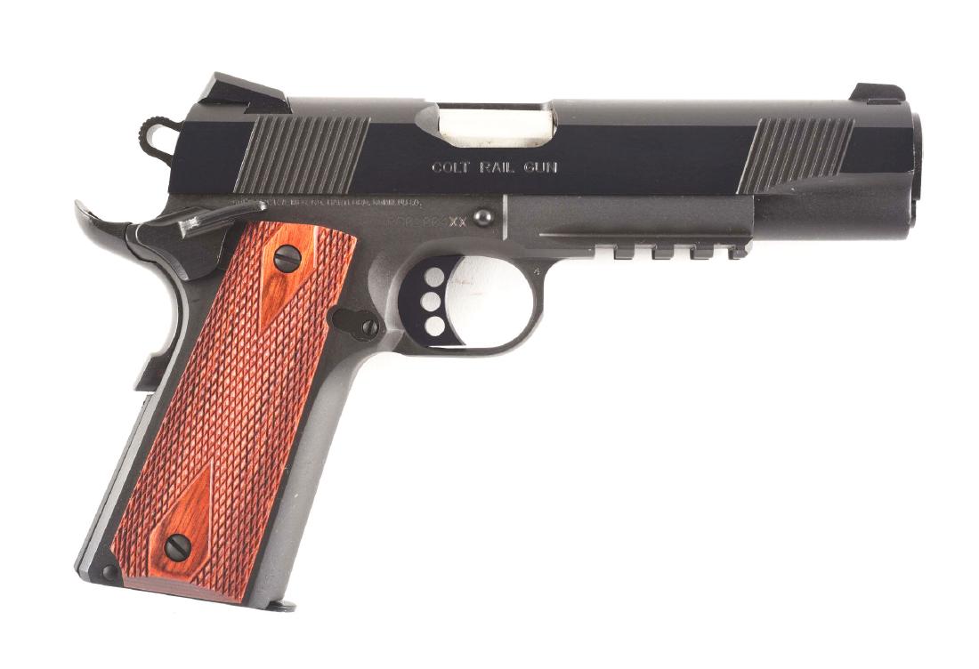 (M) COLT GOVERNMENT MODEL "RAIL GUN" SEMI-AUTOMATIC - Apr 25, 2019 ...
