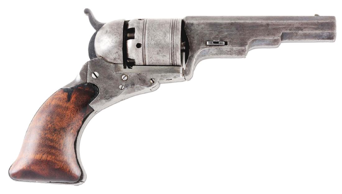 (A) EXTREMELY RARE COLT NO. 5 TEXAS PATERSON REVOLVER