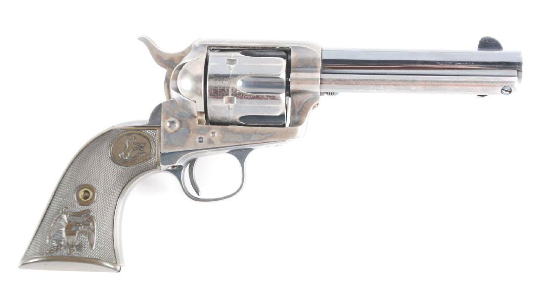 (a) Outstanding Colt Single Action Army Revolver (1886)