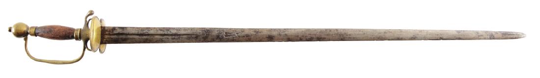 Revolutionary War Officer's Small Sword With Marked