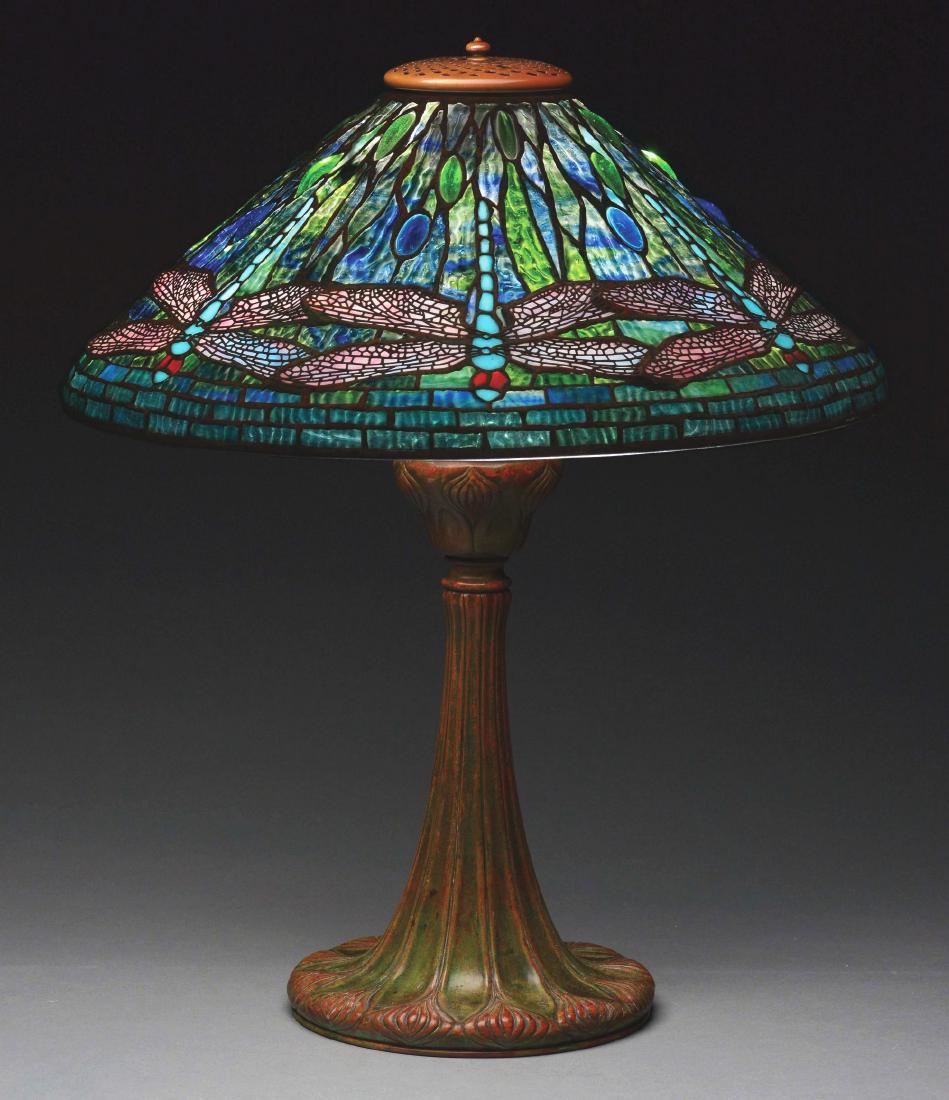 Tiffany Studios Dragonfly Lamp. - Jun 18, 2019 | Dan Morphy Auctions in PA