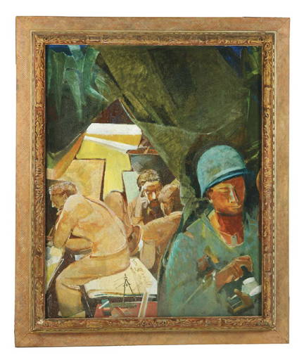 George Mathews Harding (american, 1882 1959) Marine