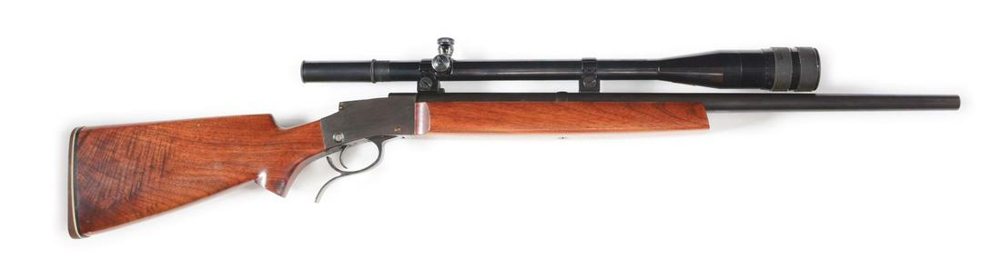 (m) Sharps 1878 Type Custom Single Shot Rifle.