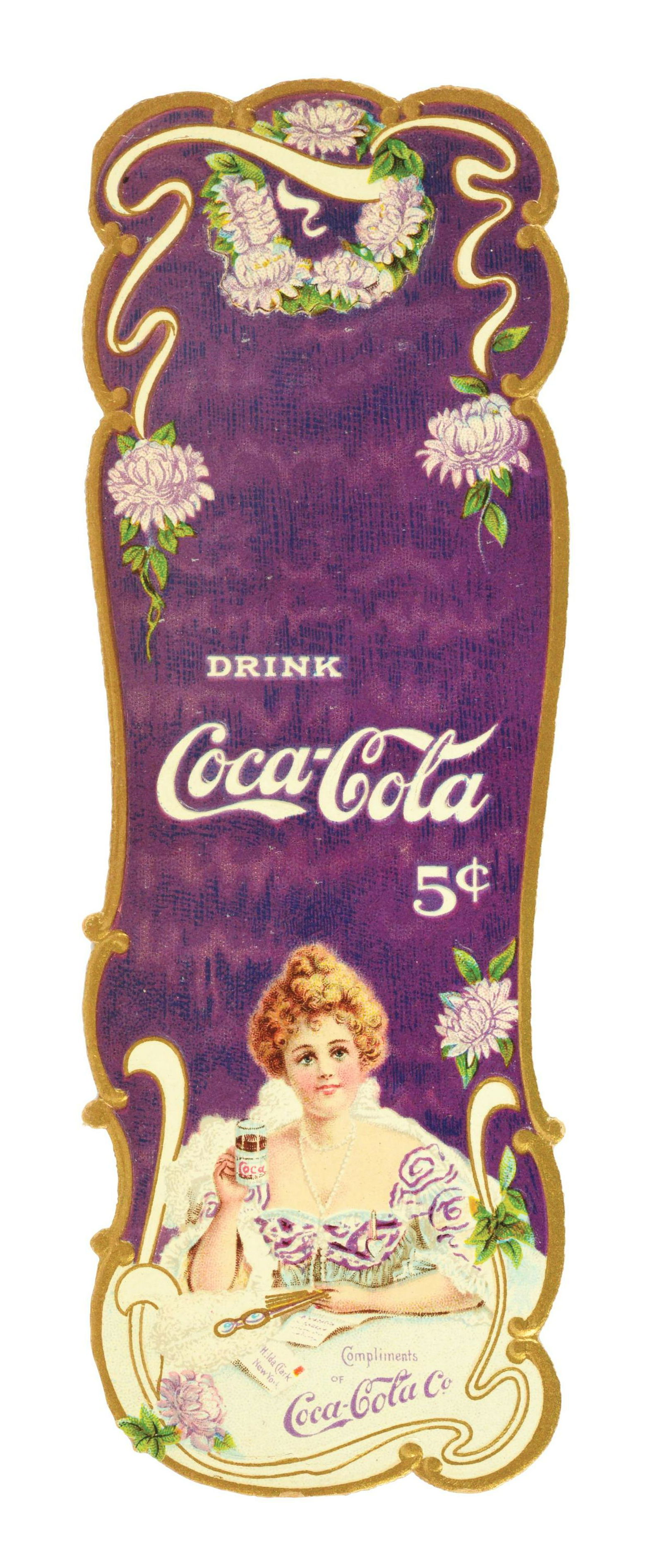 1903 Coca-Cola Bookmark. - Oct 17, 2019 | Dan Morphy Auctions in PA